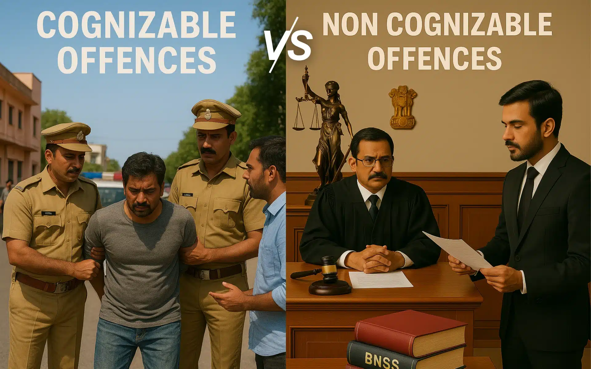 Cognizable and Non-Cognizable Offences in India