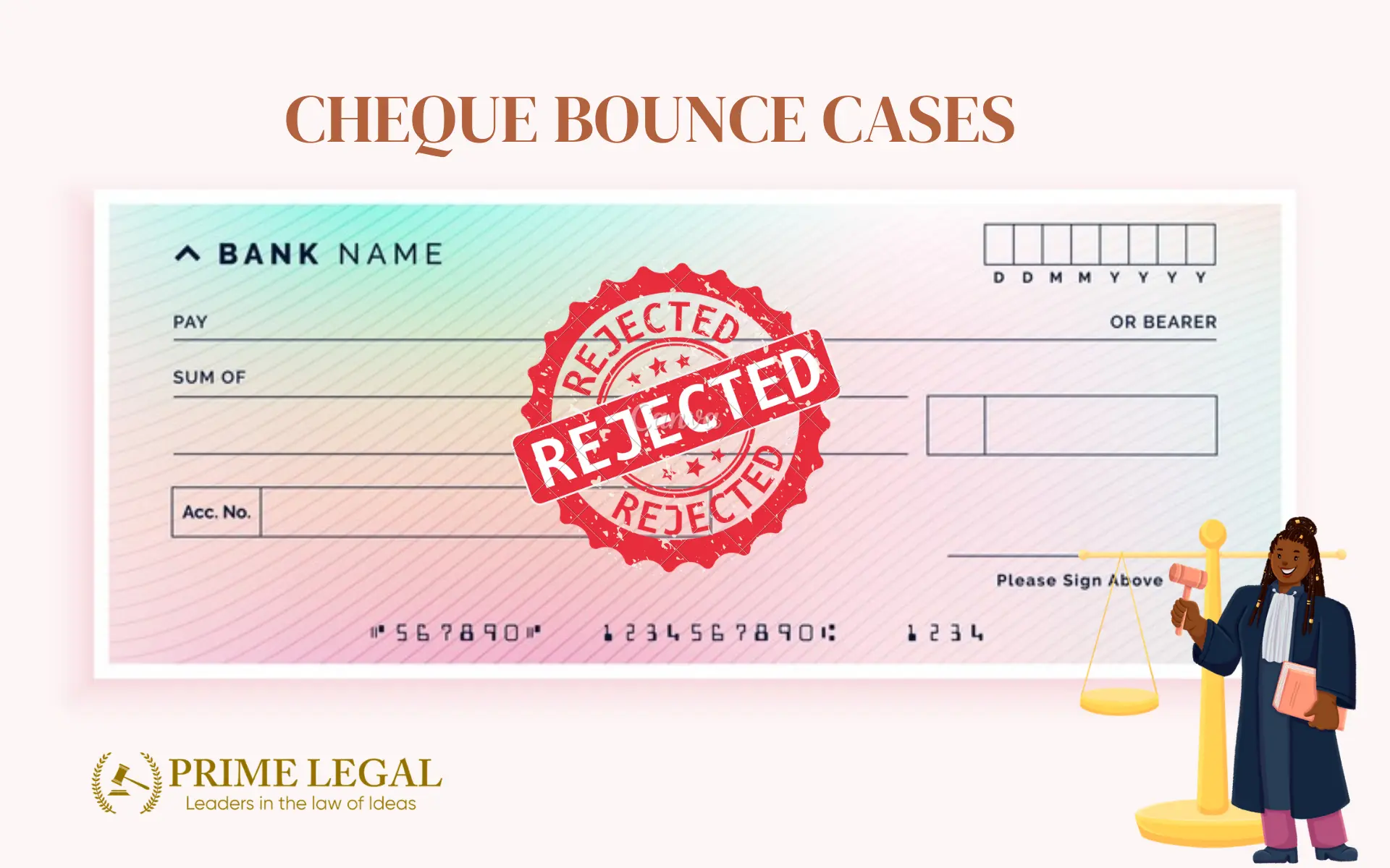 Cheque Bounce Cases in India: Legal Procedures & Penalties